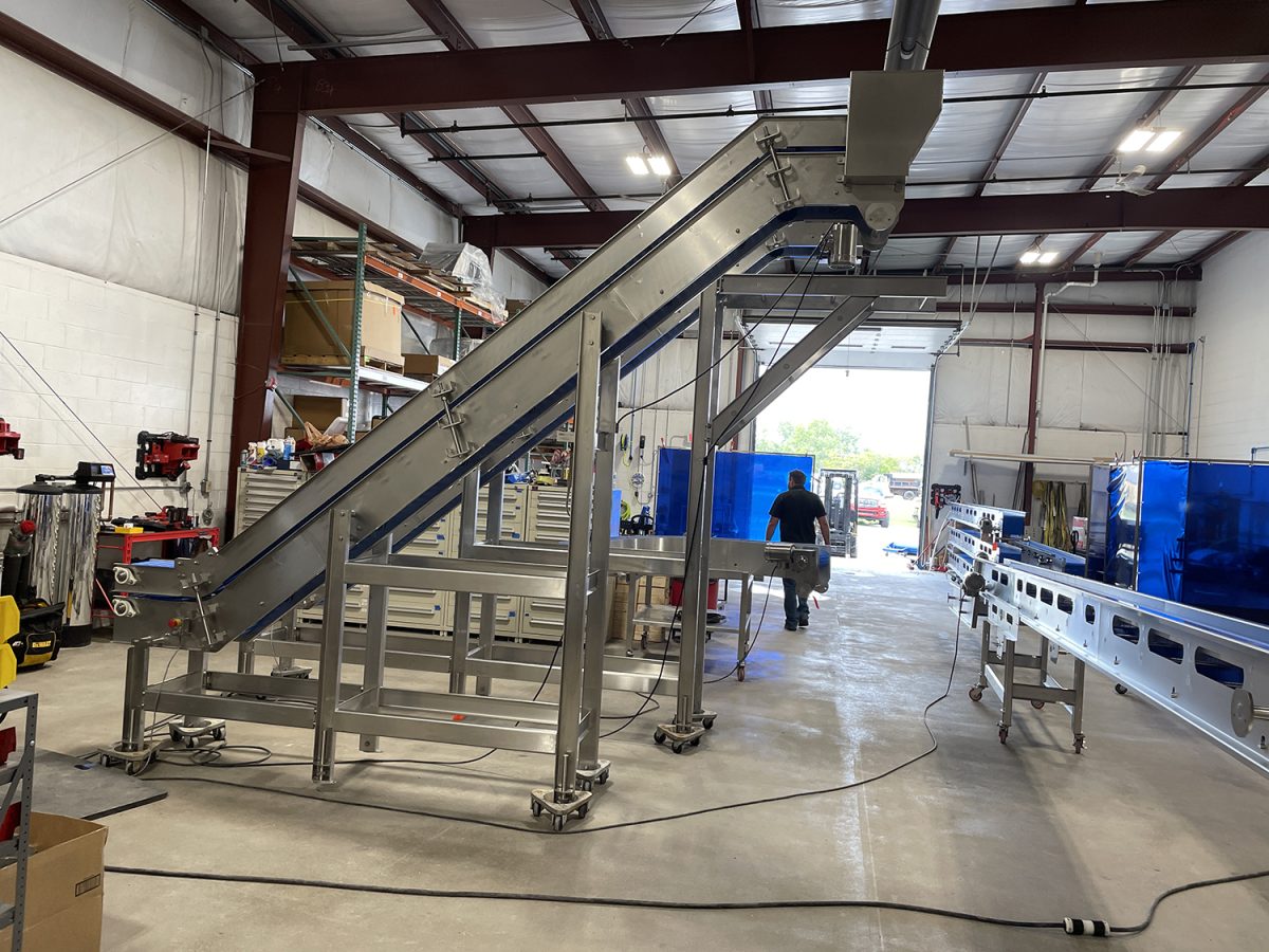 Incline Conveyors – Custom Cut Metals